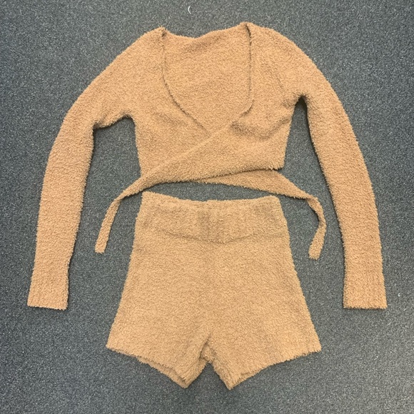 SKIMS | Shorts | Skims Knit Teddy Set | Poshmark